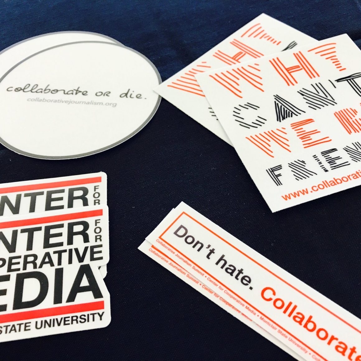 CJS stickers | Collaborative Journalism